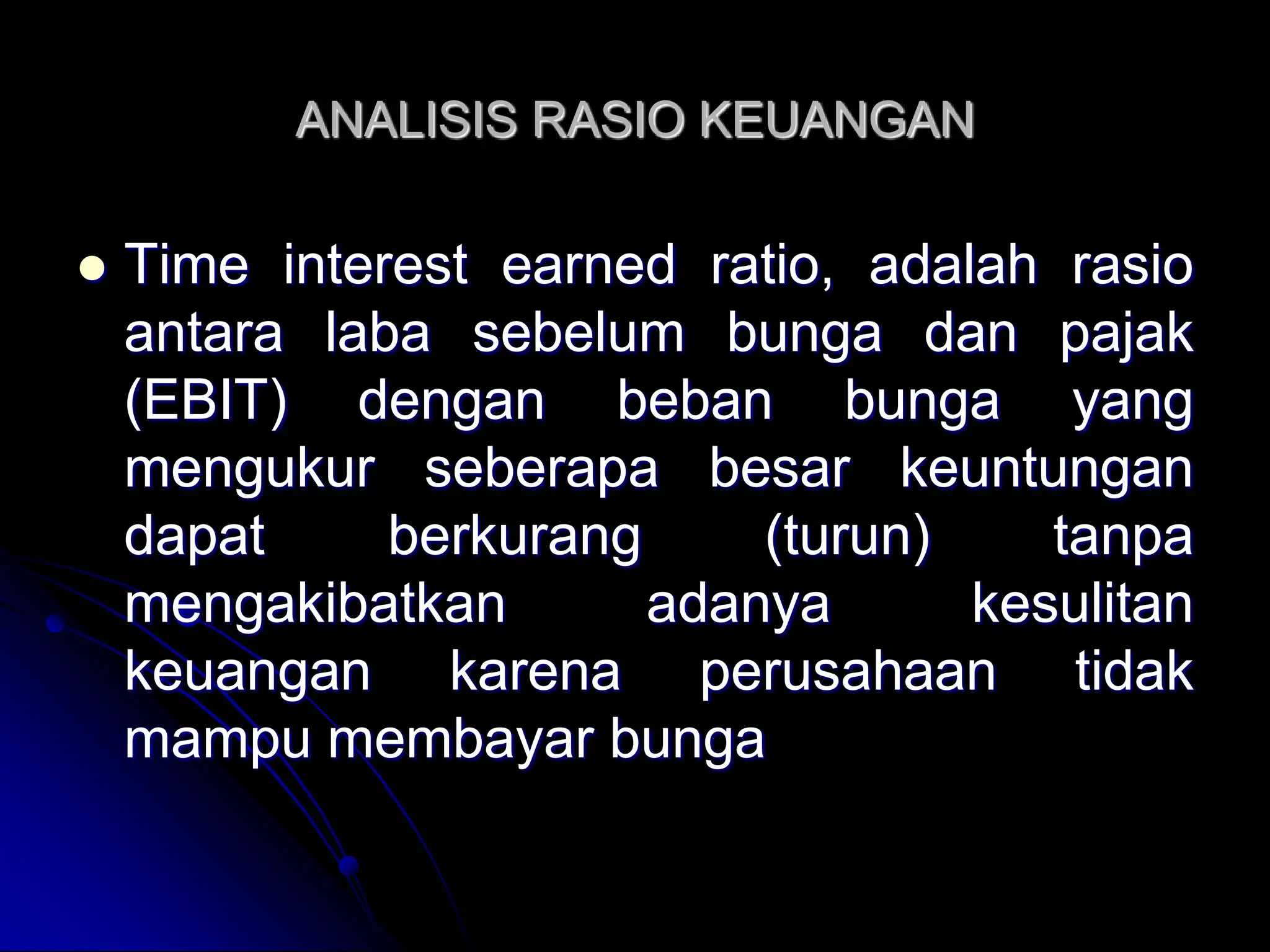 Analisis rasio keuangan manajemen keuangan | PPT