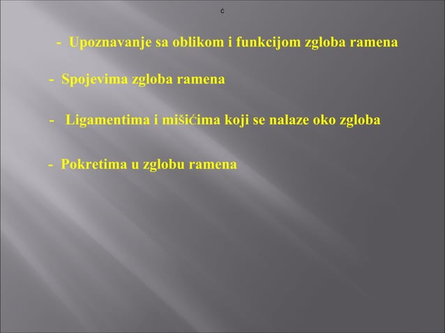 2. ZGLOB RAMENA | PPT