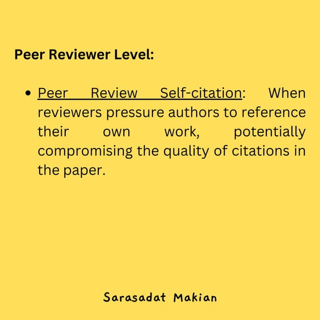 Good Citation Behaviour: Avoiding Citation Manipulation | PDF