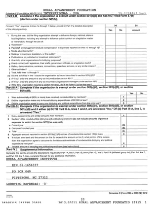 2012 990 Form - part 1 | PDF