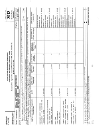 2012 990 Form - part 2 | PDF