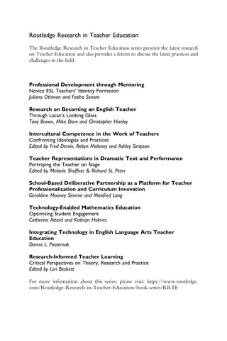 Schoolbased Deliberative Partnership As A Platform For Teacher ...