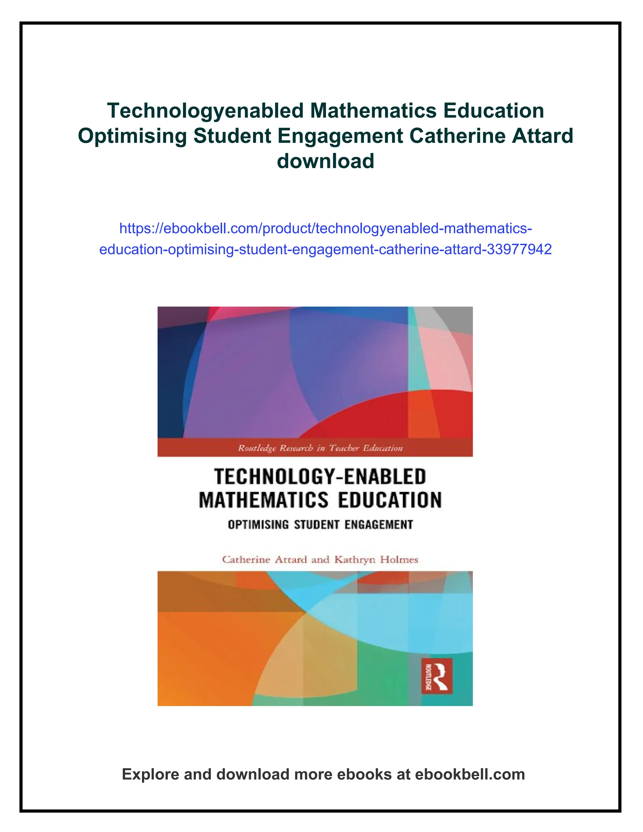 Technologyenabled Mathematics Education Optimising Student Engagement ...