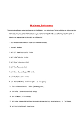 Company Profile KALIKA SALES - Copy2 | PDF