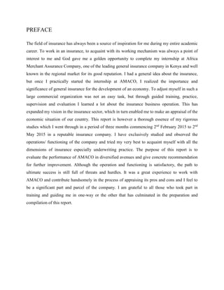 INTERNSHIP REPORT | PDF