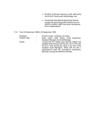 CV-Senaka Fernando with picture COMPLETE WORD | DOC