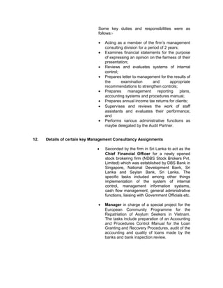 CV-Senaka Fernando with picture COMPLETE WORD | DOC