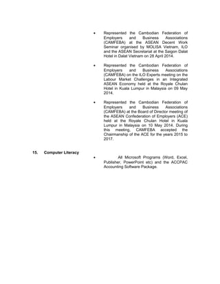 CV-Senaka Fernando with picture COMPLETE WORD | DOC