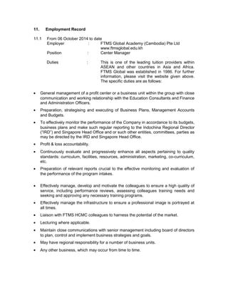 CV-Senaka Fernando with picture COMPLETE WORD | DOC