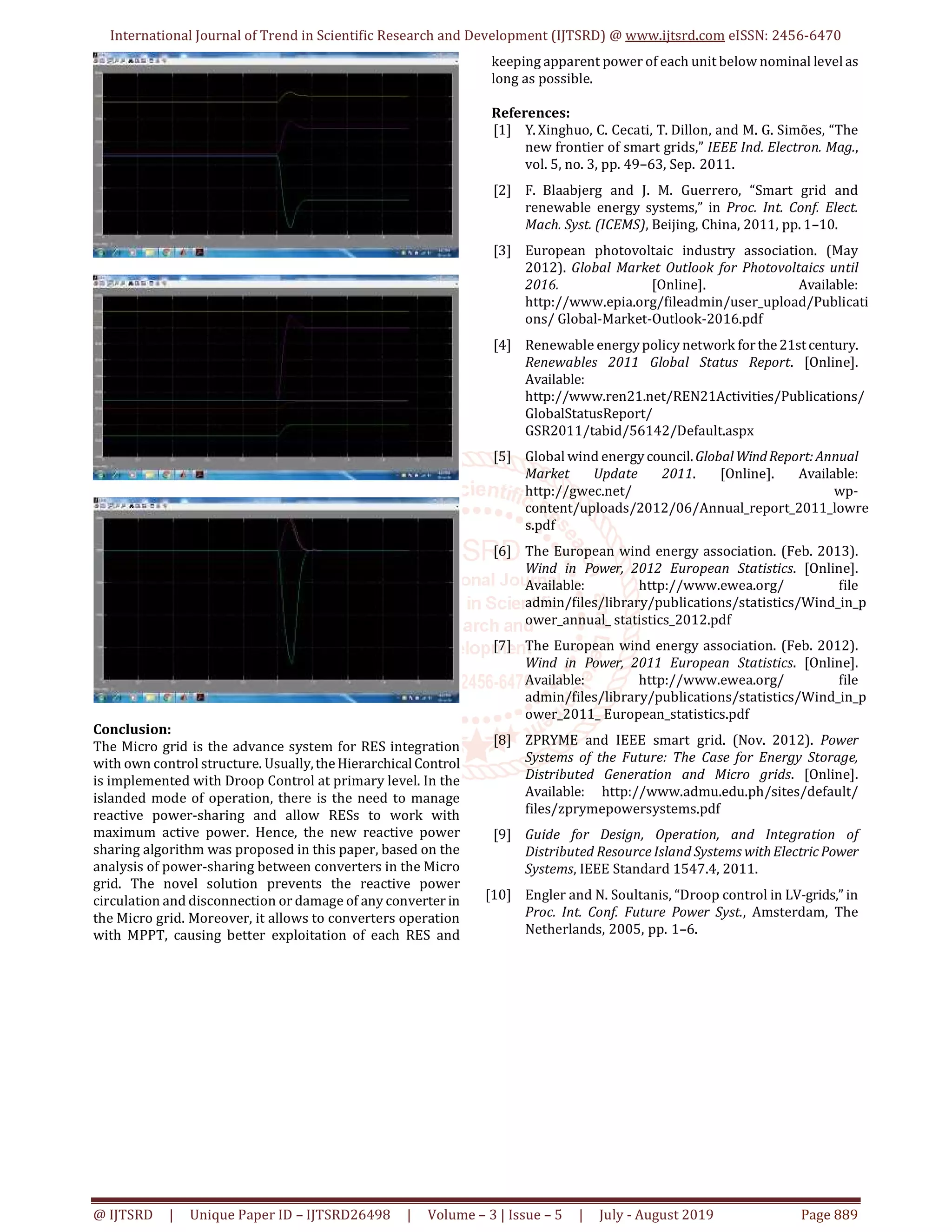 Dealing With Reactive Power in Islanded Micro Grid Corresponding Power Distribution in ...