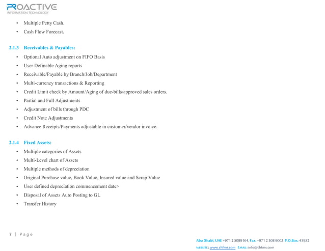 Proactive ERP Overview | PPT
