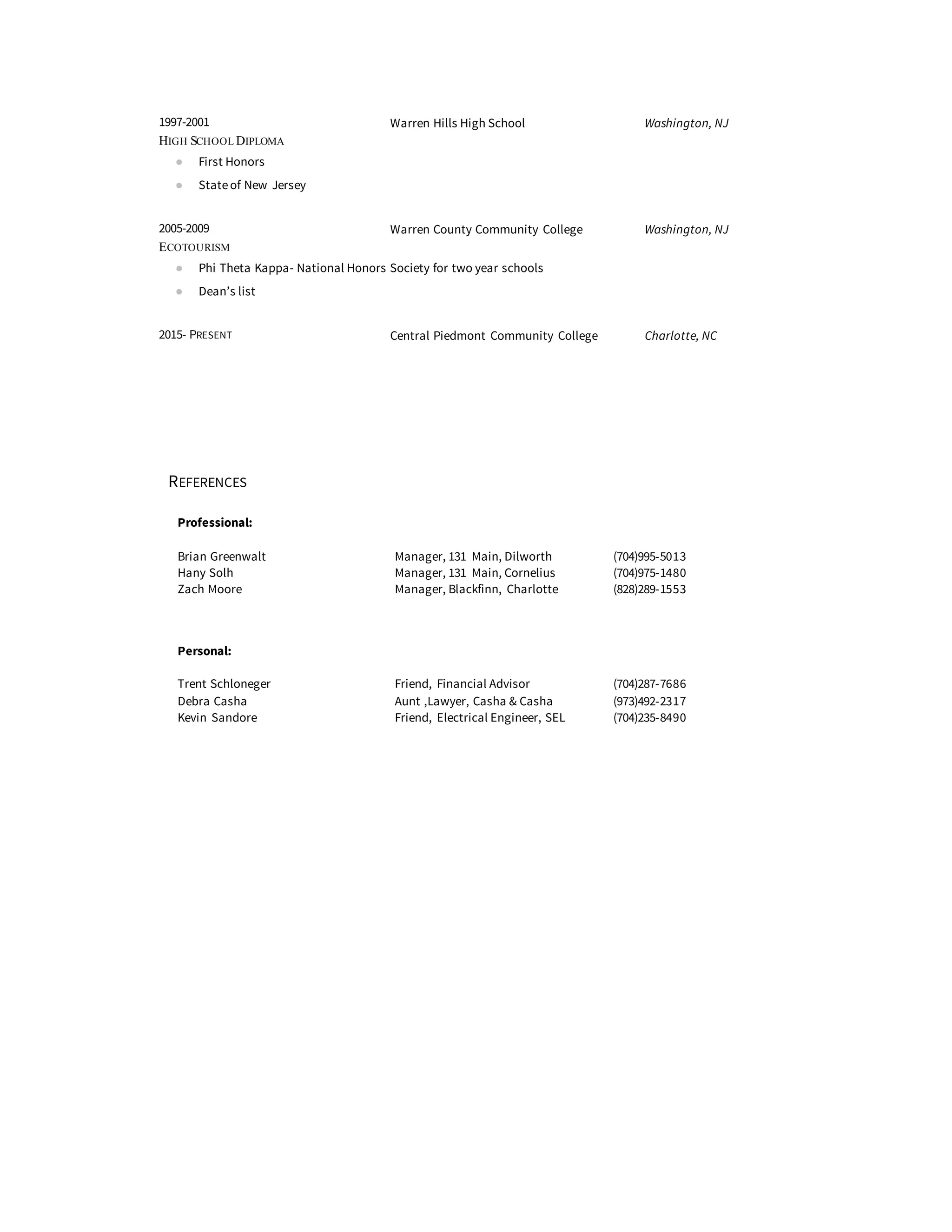 DyanaEckertProfessionalResume (1) | DOCX | Hospitality Industry ...