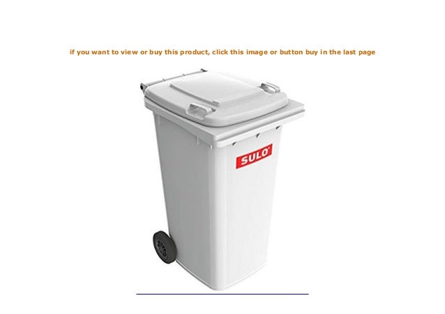 Sulo 240L MGB M lltonne wei 2 Rad Beh lter review