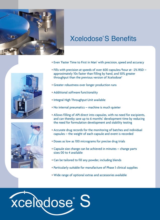 xcelodose_s_precision_powder_micro_dosing_system | PDF | Pharmaceutical ...