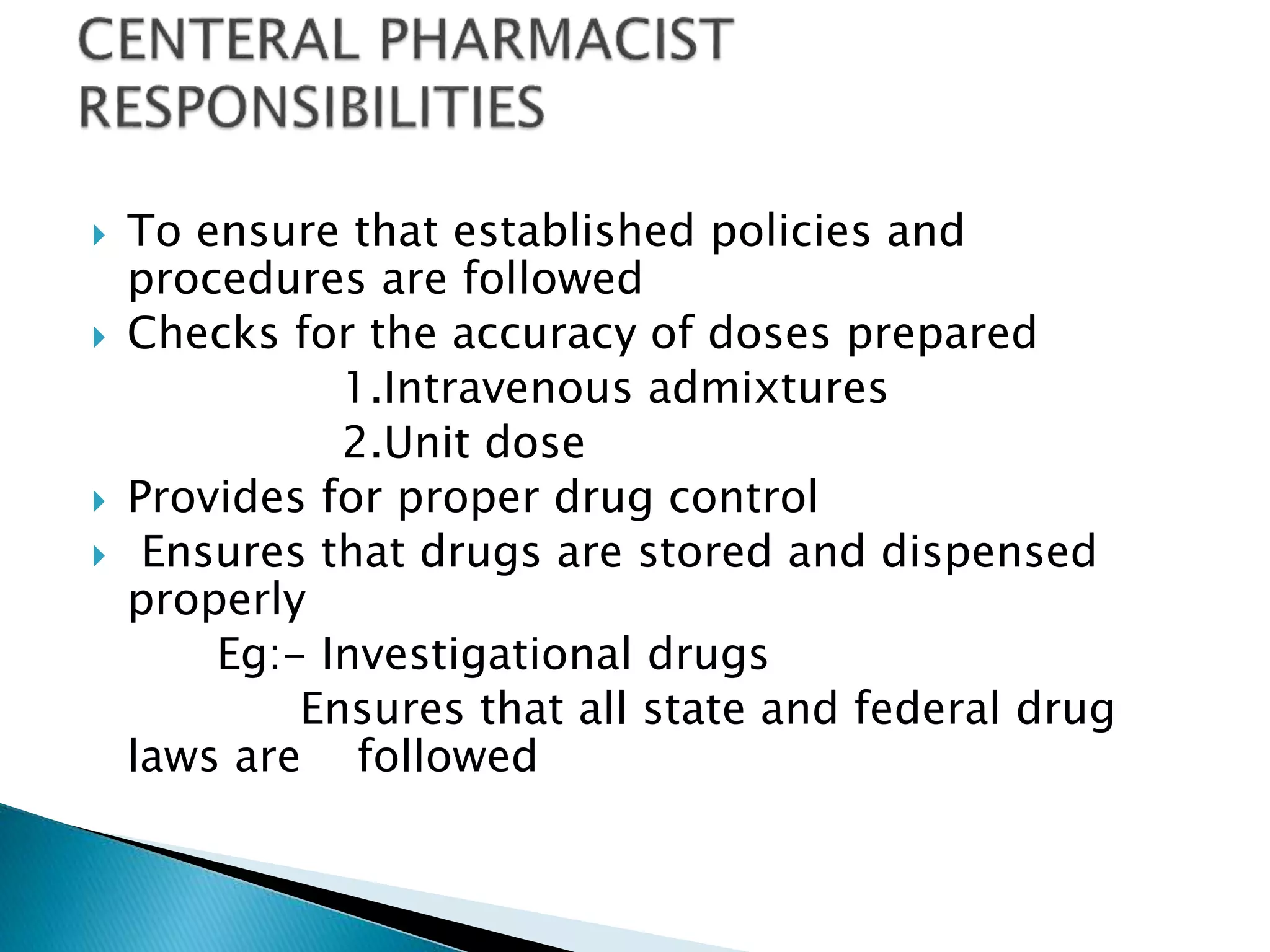 RULES AND RESPONSIBILITIES OF COMMUNITY PHARMACY | PPTX