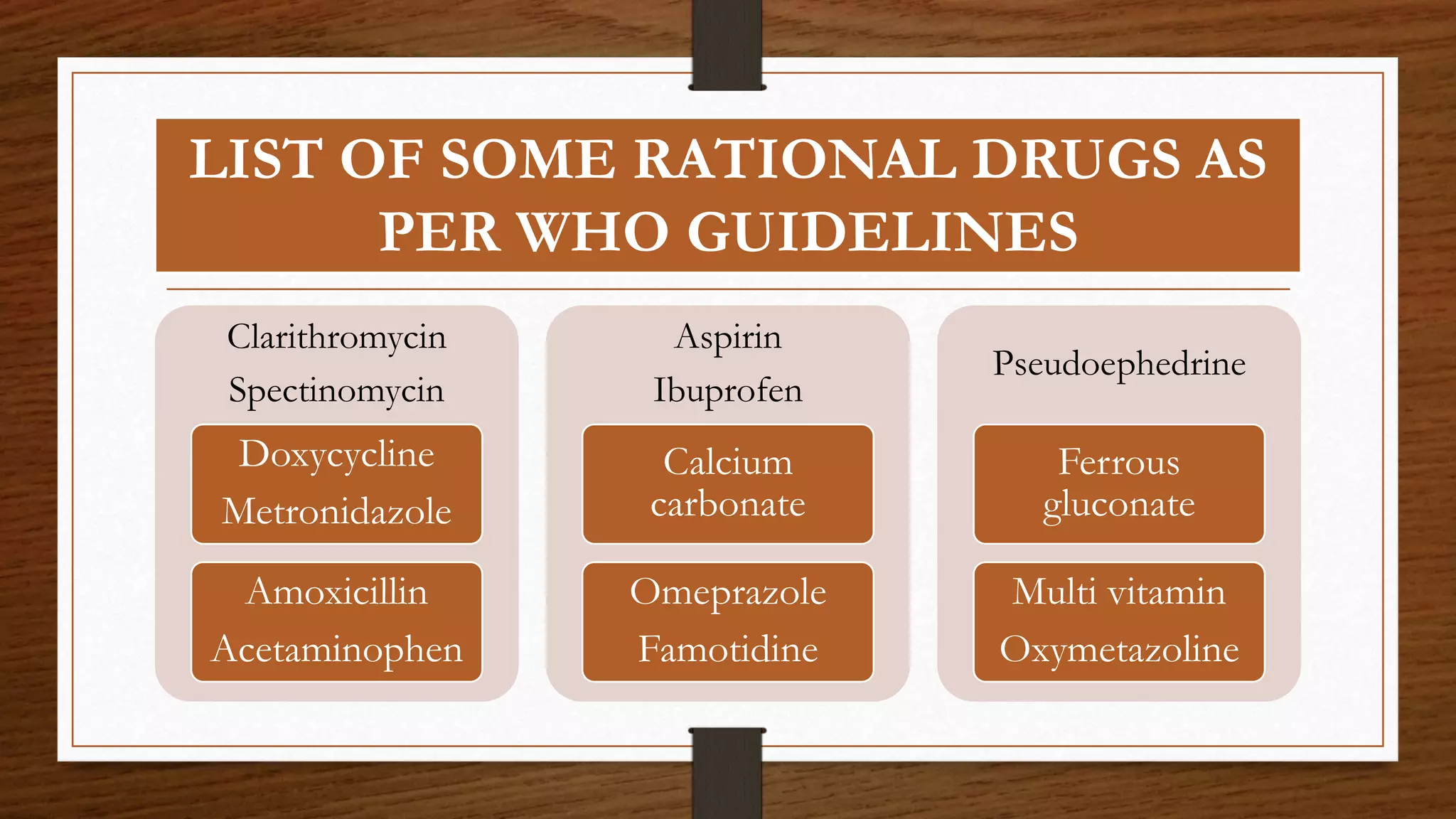 Rational drug therapy | PPTX