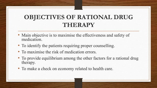 Rational drug therapy | PPTX
