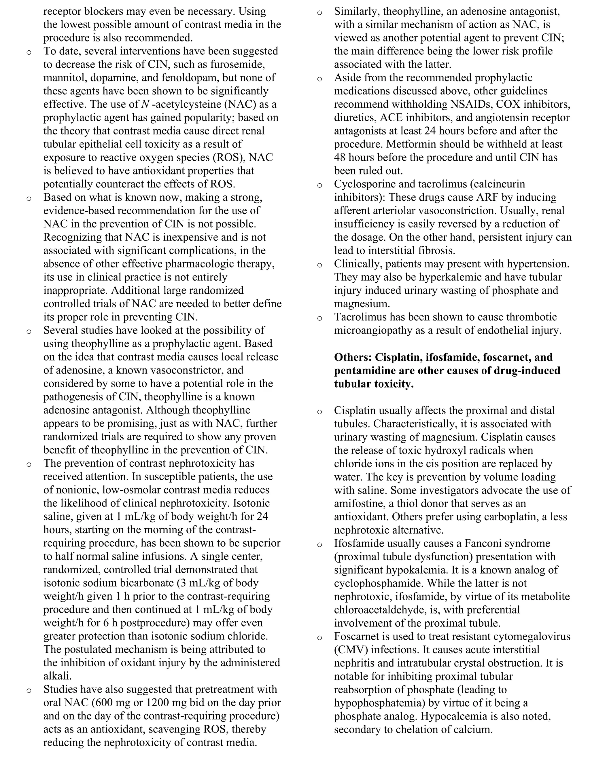 Acute Tubular Necrosis | PDF