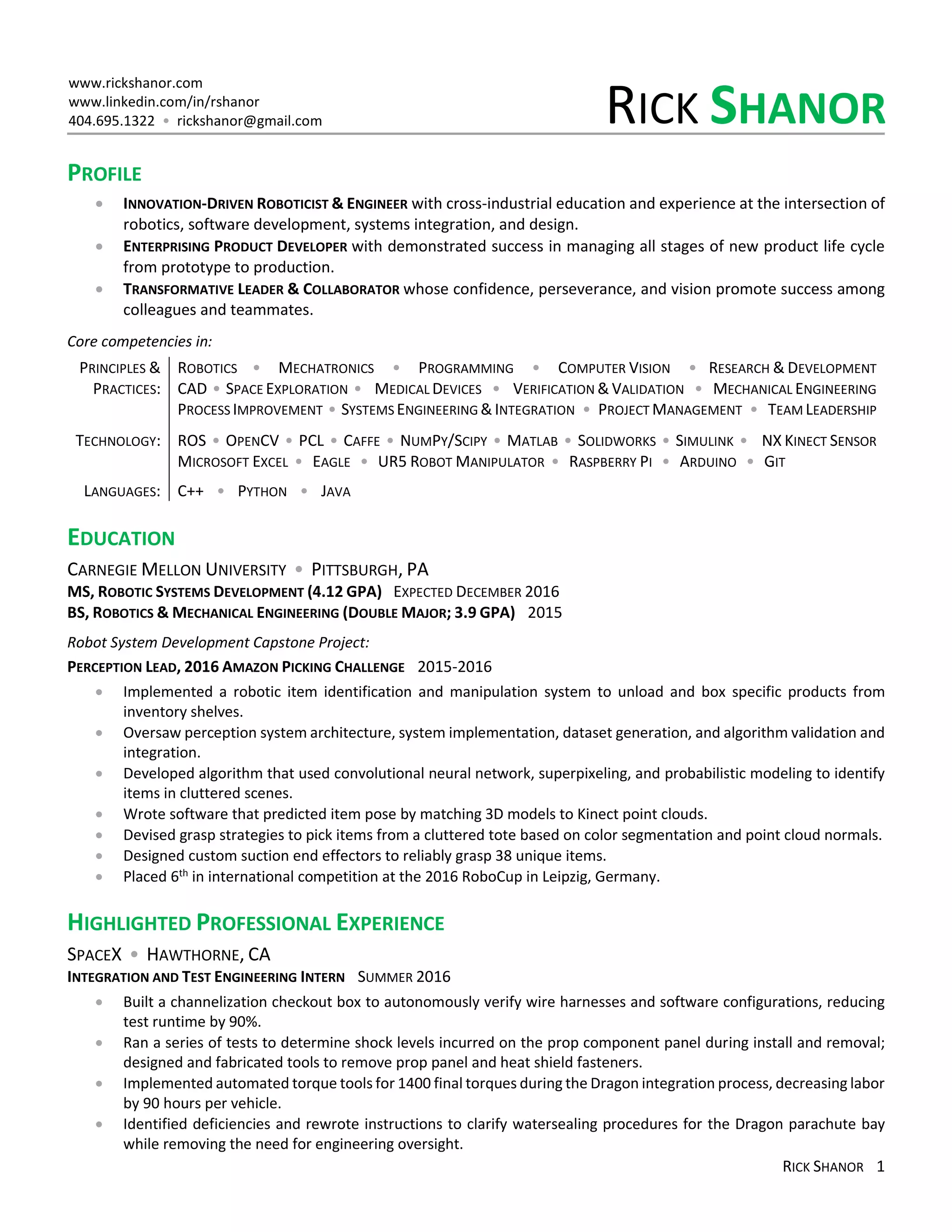 Rick_Shanor_Resume | PDF