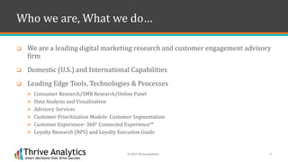 Thrive Analytics_ProductCamp Cincy_V2 | PDF | Social Networking | Internet