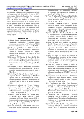 Attendance Monitoring System of Students Based on Biometric and GPS ...