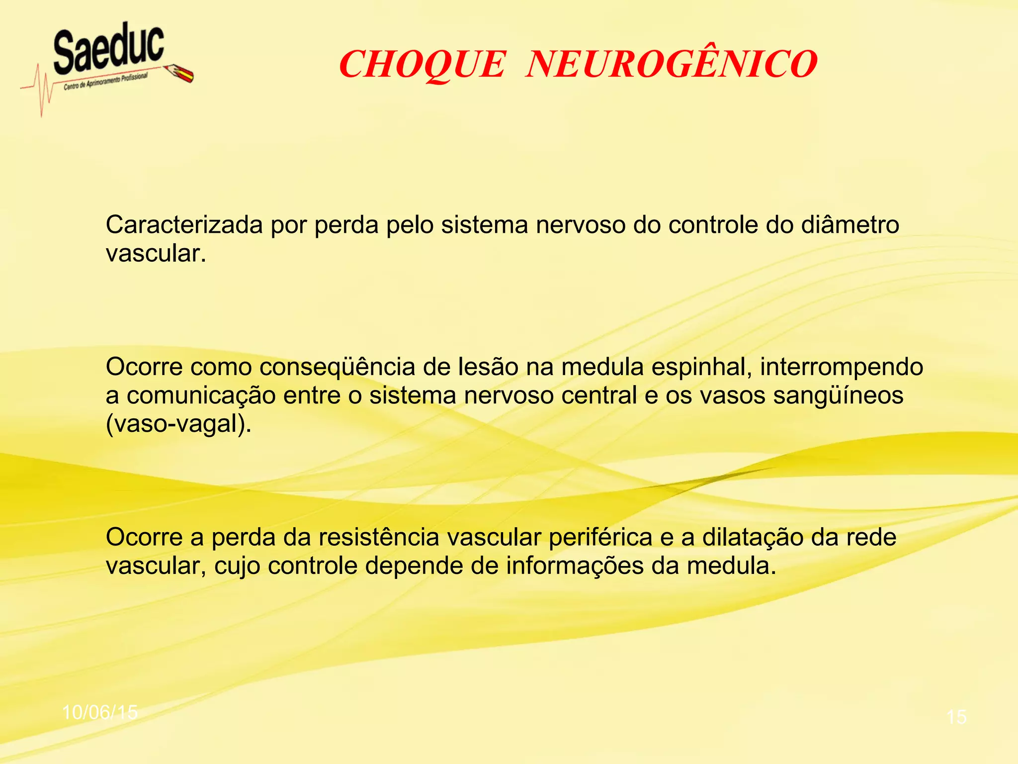 16ª aula choque e hemorragias Silvio | PPT