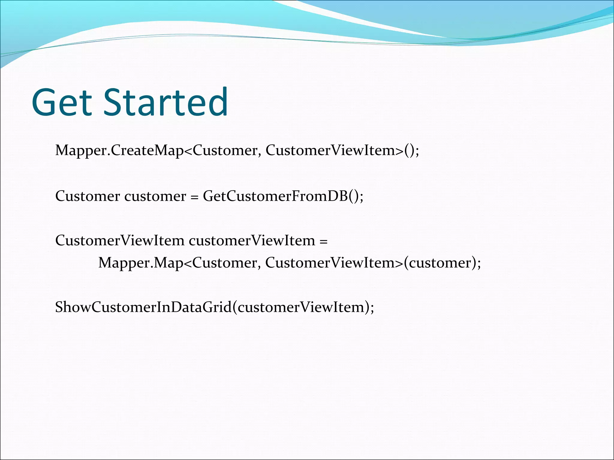 16 auto mapper | PPT