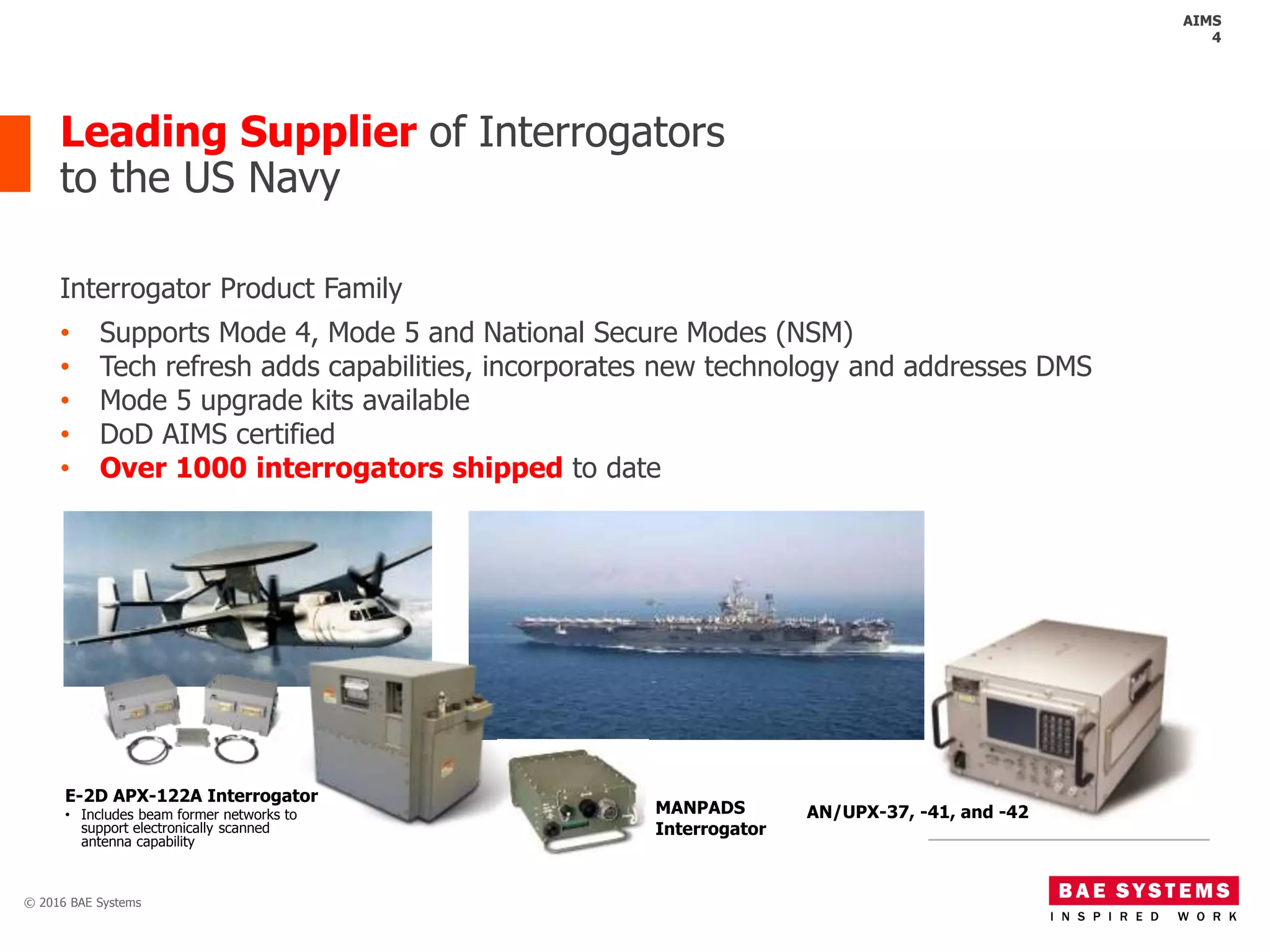 BAE Systems IFF Program Overview | PPTX
