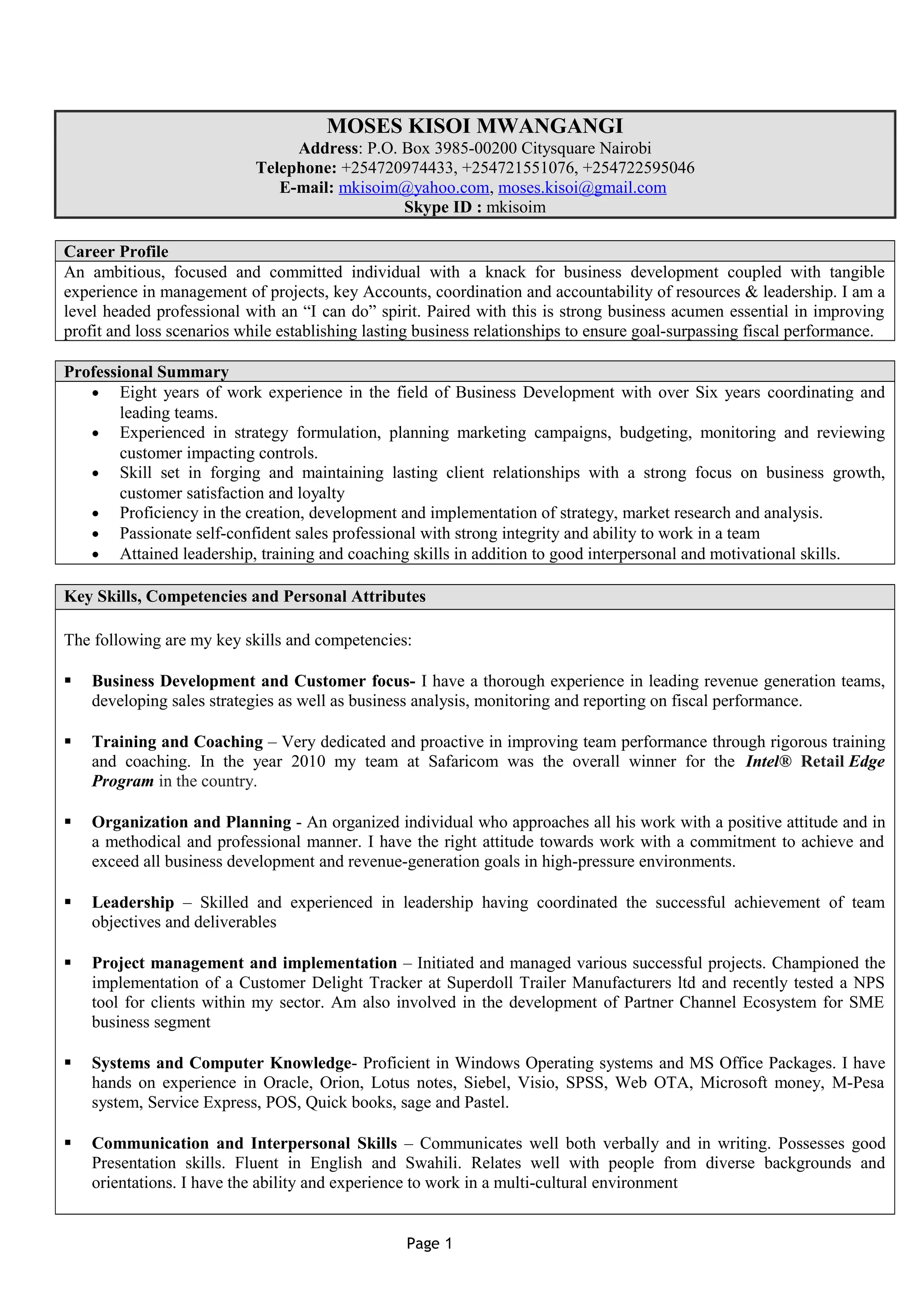 CV Moses 2015 | DOC