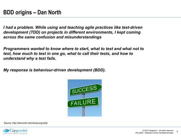 bdd behaviour driven development | PPT bdd behaviour driven development | PPT