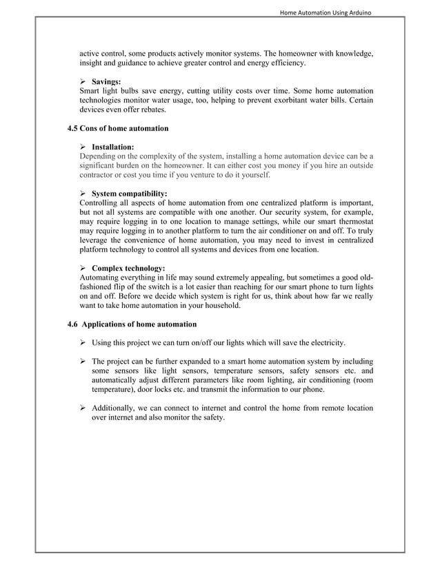 Home Automation Using Arduino Uno And Hc 05 Pdf