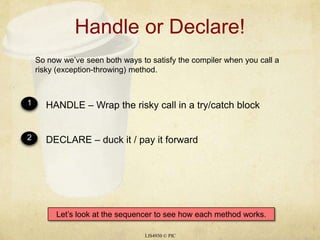 14b exceptions | PPT