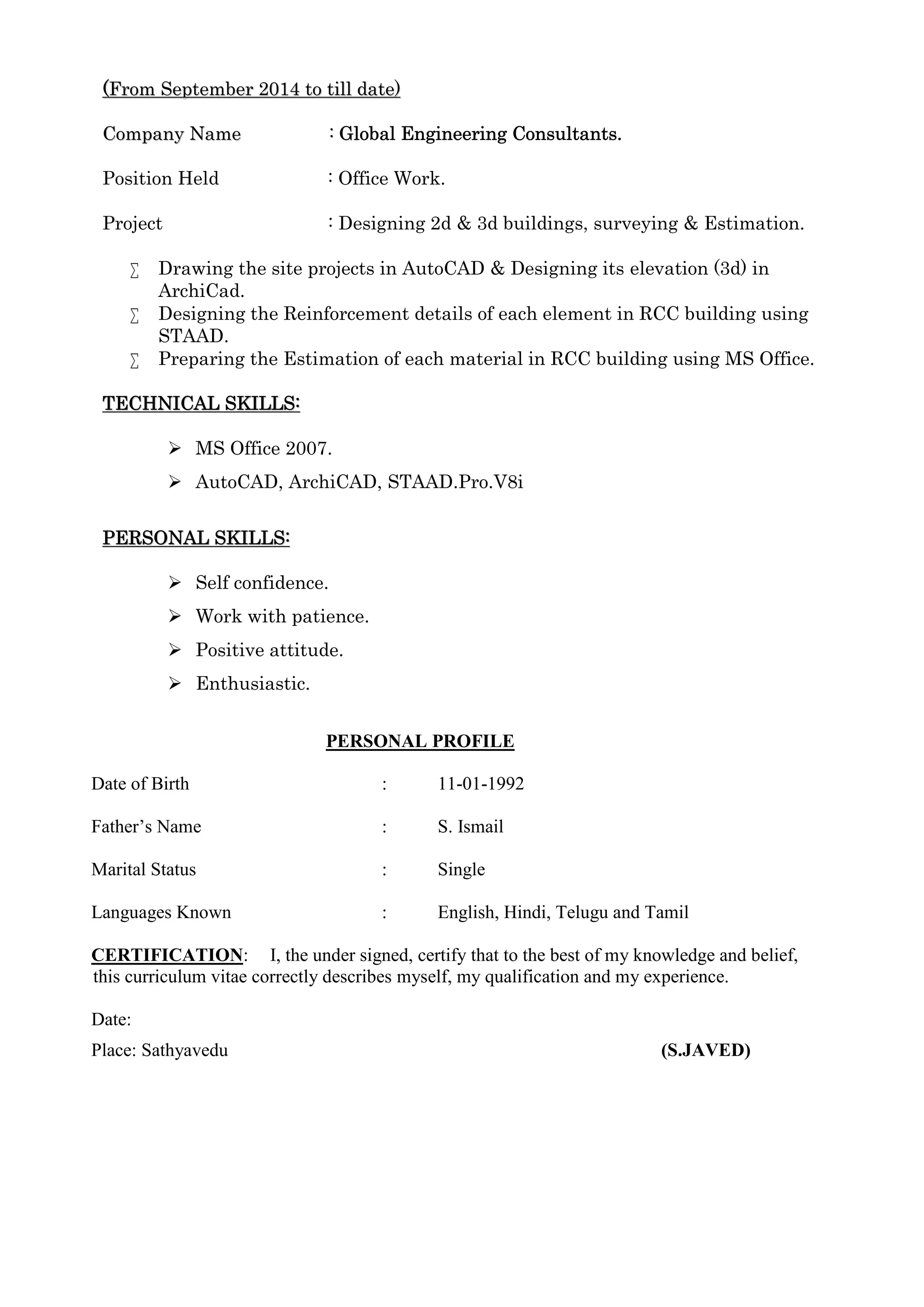 Javed_Resume_new[1] | PDF