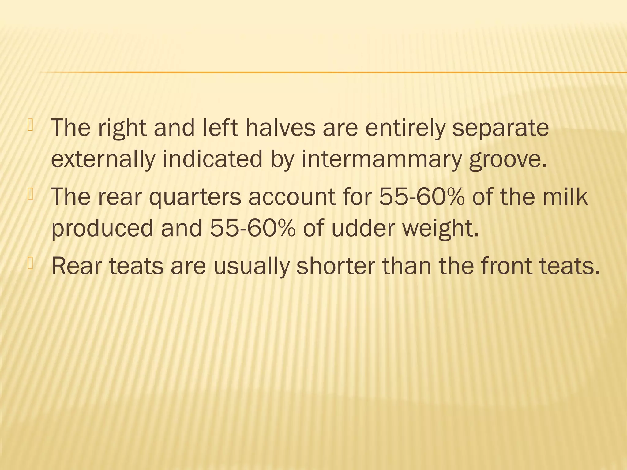 16 bovine mammary glands complete | PPT