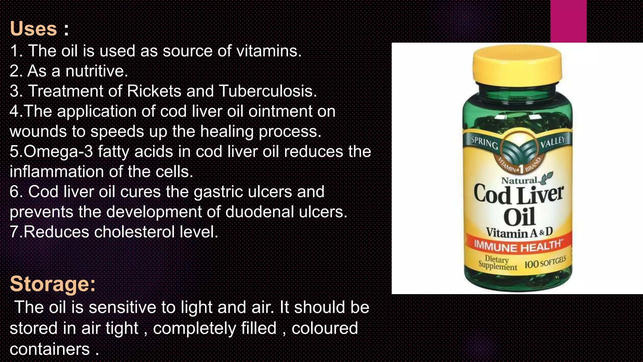 cod liver oil | PPTX