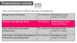 OPDC second revised draft Local Plan consultation - Transport and Old ...