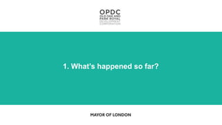 OPDC second revised draft Local Plan consultation - Design ...