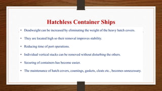 Preliminary Design of Containership | PPTX