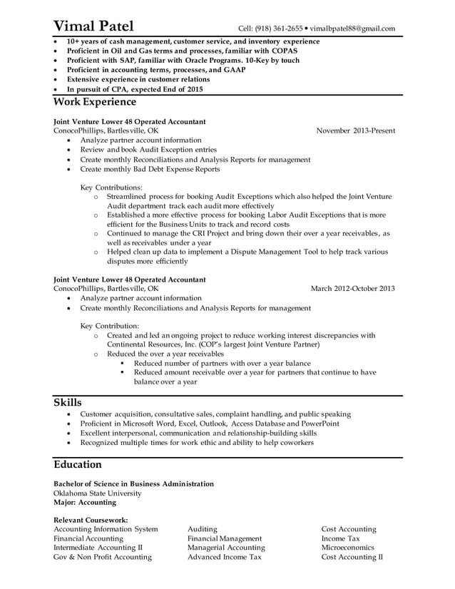Vimal's Resume (1) | PDF