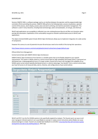 Guideline for the Chartered Certification WTSR of Wind Turbine Service ...