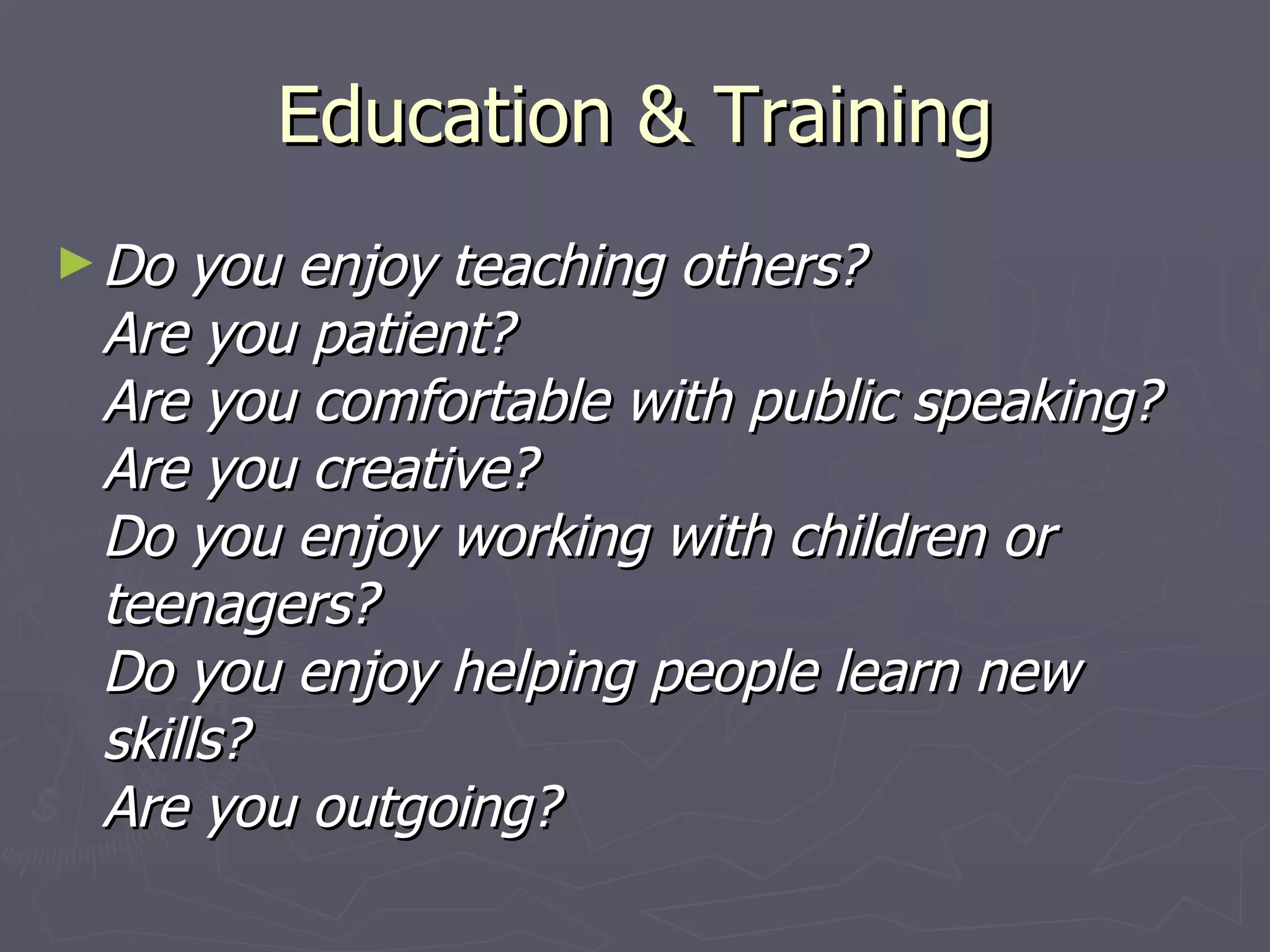 16 Career Clusters | PPT