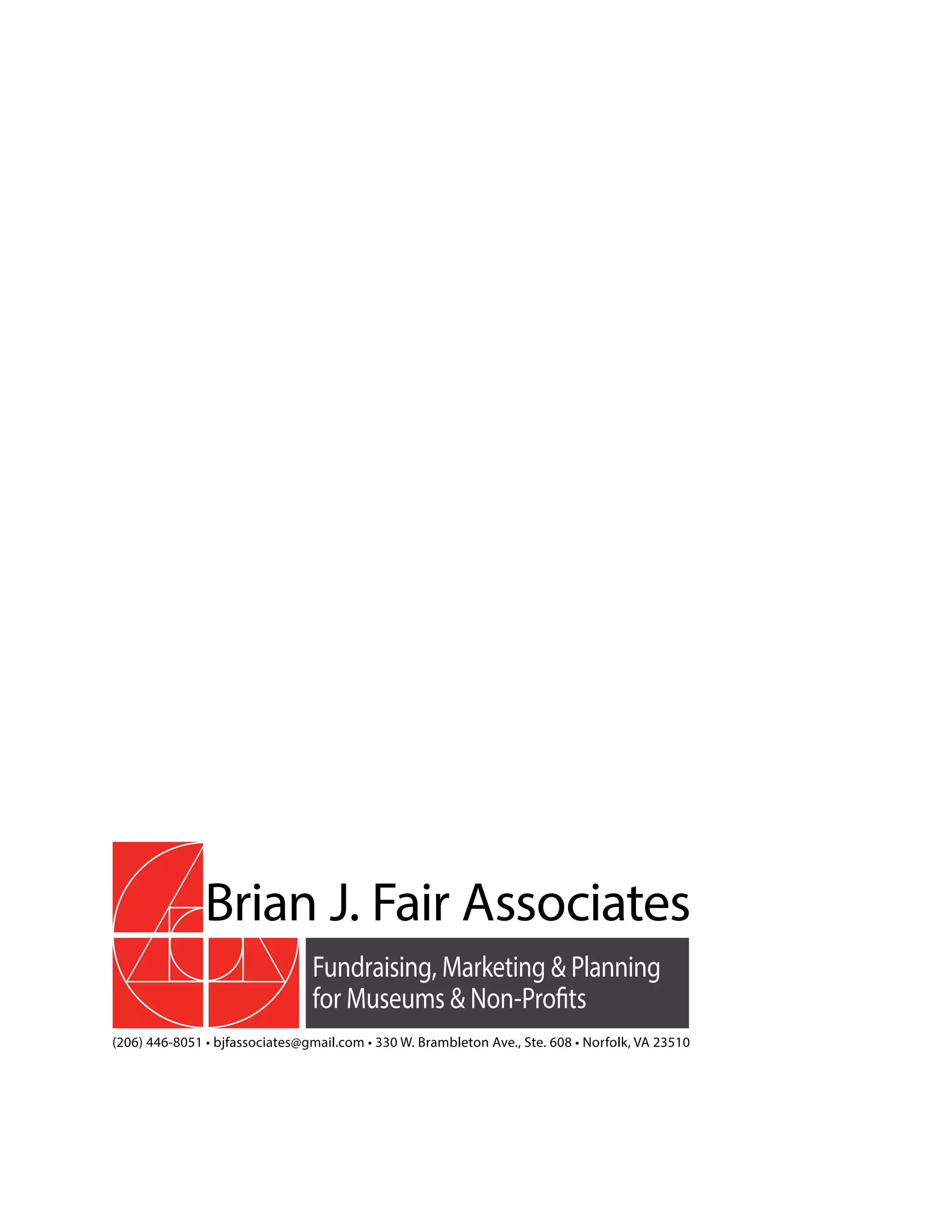 2 - Brian J Fair - Services and Client Experience - PFP - 1-14-16 | PDF