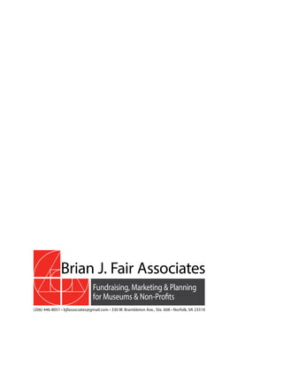 2 - Brian J Fair - Services and Client Experience - PFP - 1-14-16 | PDF ...