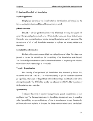 16 chapter 5 pharmaceutical formulation and its evaluation | PDF