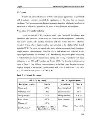 16 chapter 5 pharmaceutical formulation and its evaluation | PDF