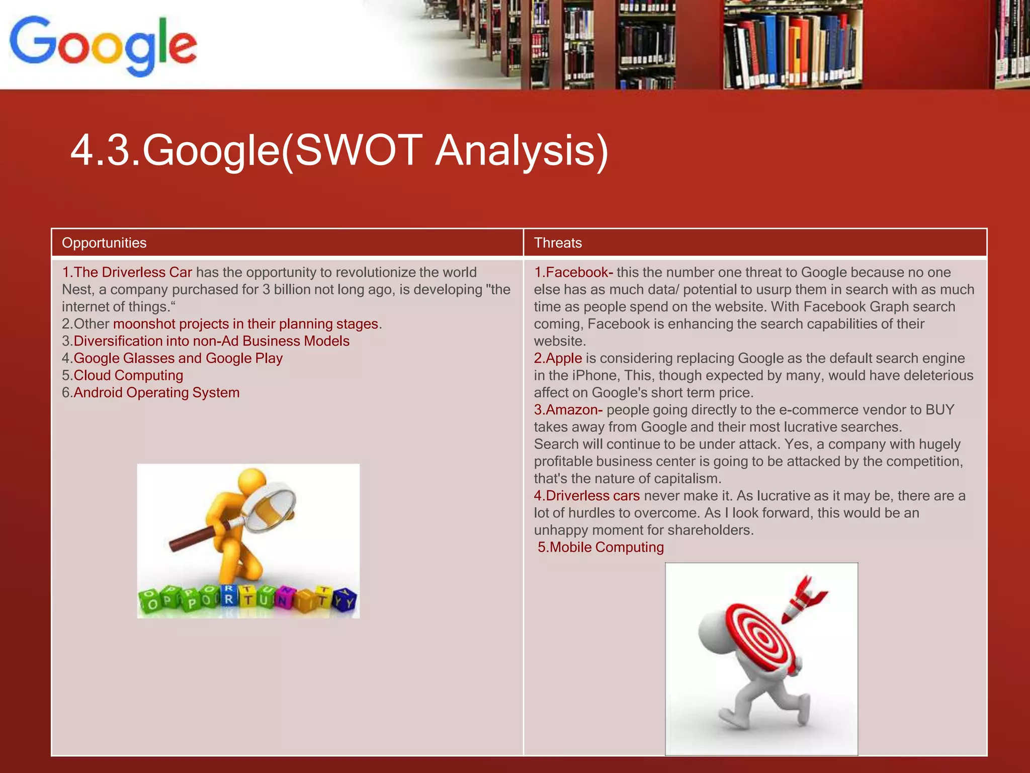SWOT Analysis,Mission,Vision and Strategic plans of various ...