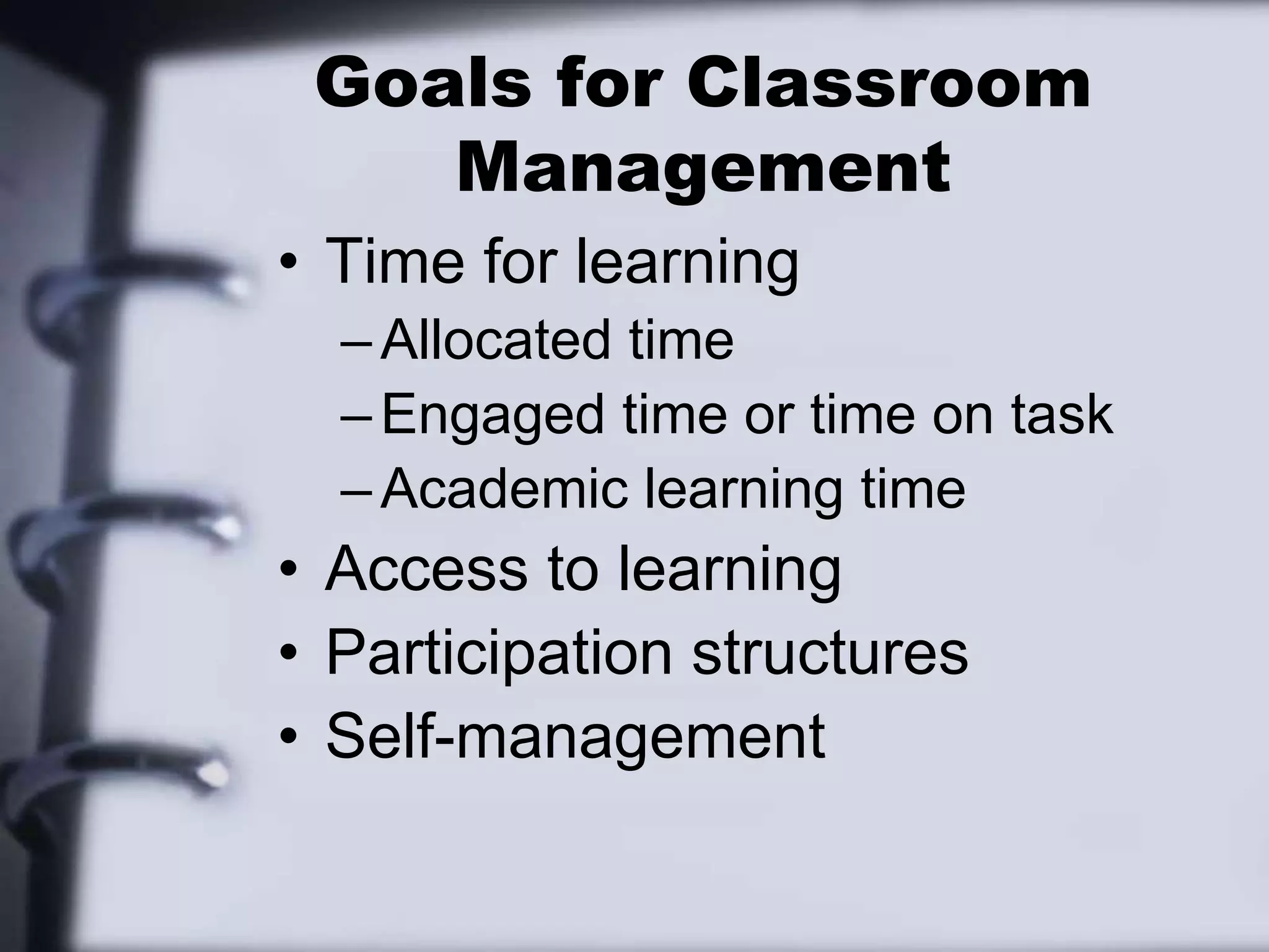 16 Classroom management.ppt