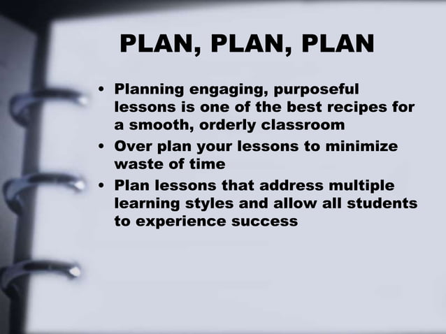 16 Classroom management.ppt