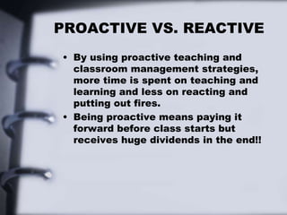 16 Classroom management.ppt