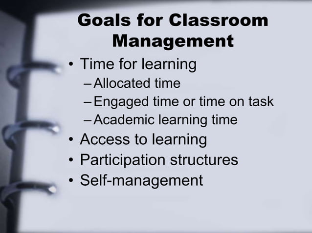 16 Classroom management.ppt